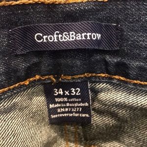 croft & barrow | Jeans | Nwt Croft Barrow Mens Straight Leg Jeans ...